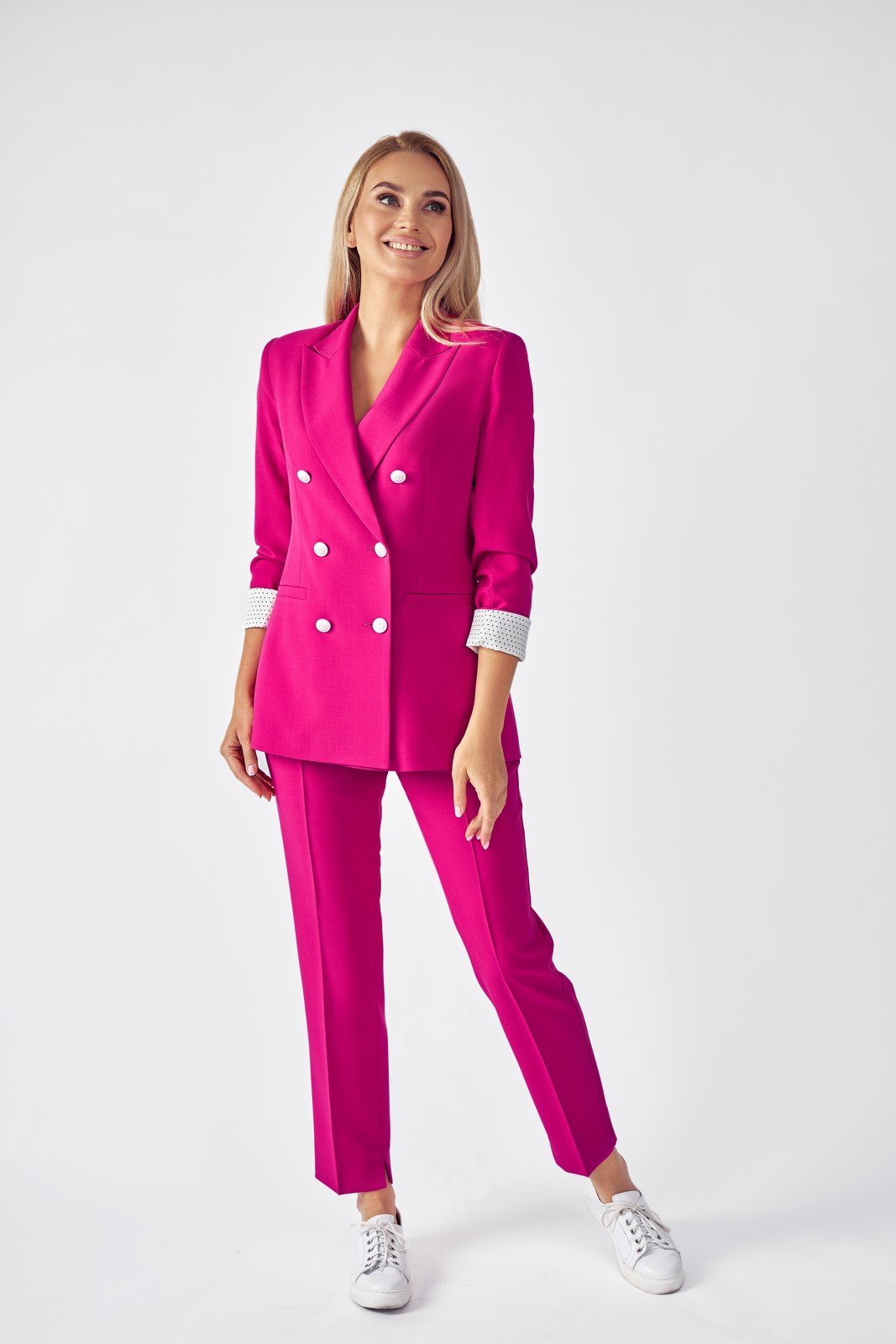 Костюм брючный 921 ежевика AZZARA купить в интернет магазине Велесмода